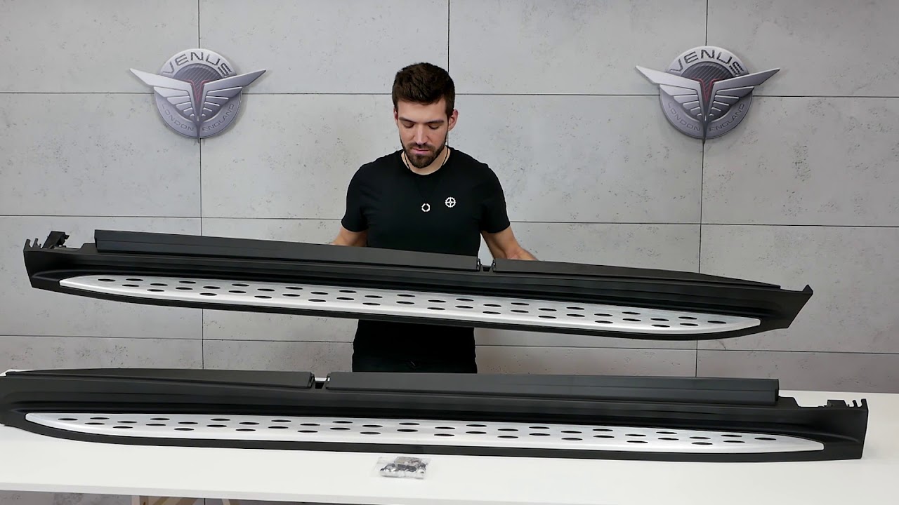 OEM SIDE STEPS MERCEDES GL X166 AMG MERCEDES GLS / PROGI BOCZNE OEM ...