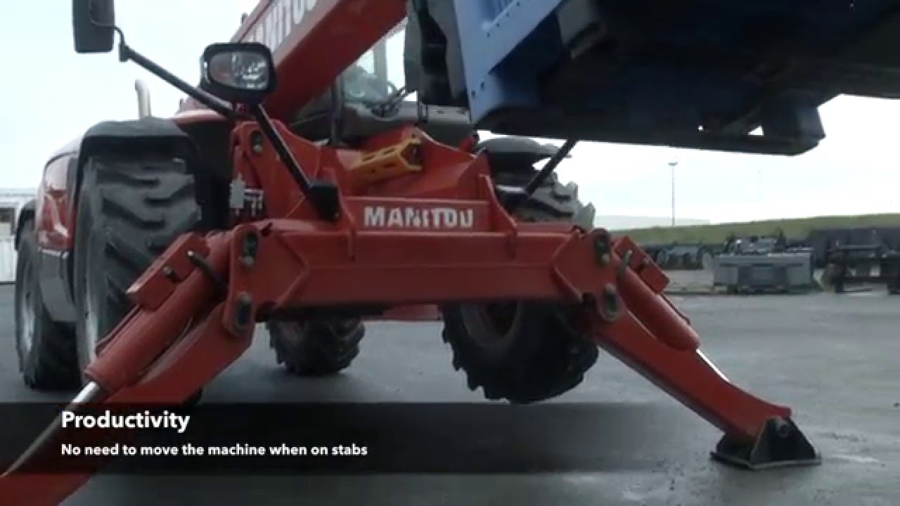 Manitou Integrated Side-Shifting System (TSDL) (EN) - YouTube