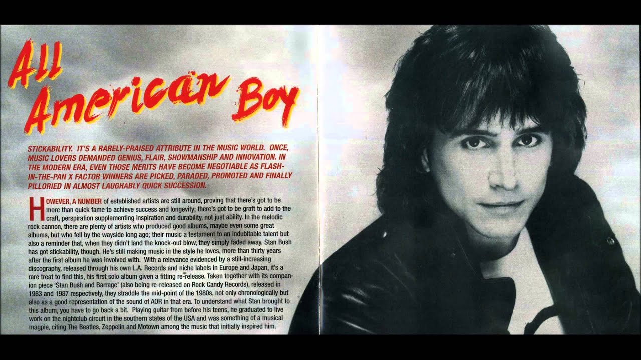 Stan Bush 'Keep Your Love Alive' (1983) - YouTube