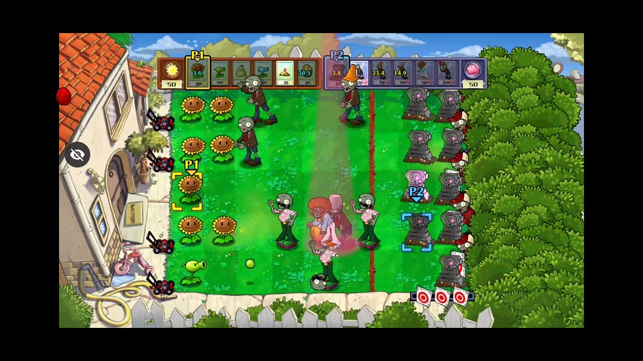 Browncoat Zombies Dancing in Versus Mode | Plants vs. Zombies Android TV Touch - YouTube