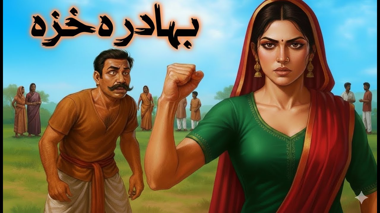 pashto cartoon | Brave woman | pashto moral story | pashto fairy tales ...