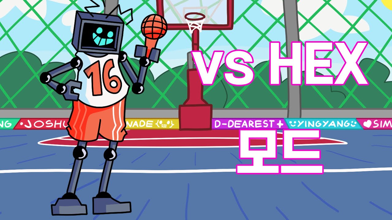 프라이데이 나이트 펑킨 VS HEX 모드 플레이 Friday Night Funkin' (FNF) - YouTube