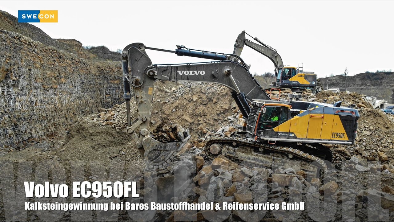 Volvo EC950FL... Der erste seiner Art in Deutschland.. - YouTube