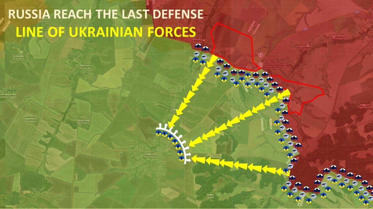 Russian Forces Reach The Last Defense Line Of Ukrainian Forces l Russia ...