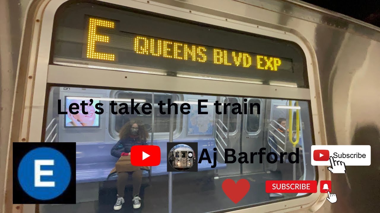 Let’s take the E train in queens with @funwithcj1079 - YouTube
