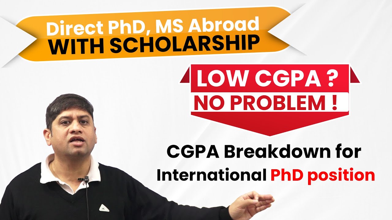 LOW CGPA ? How to Study Abroad with Low CGPA with Scholarship # ...