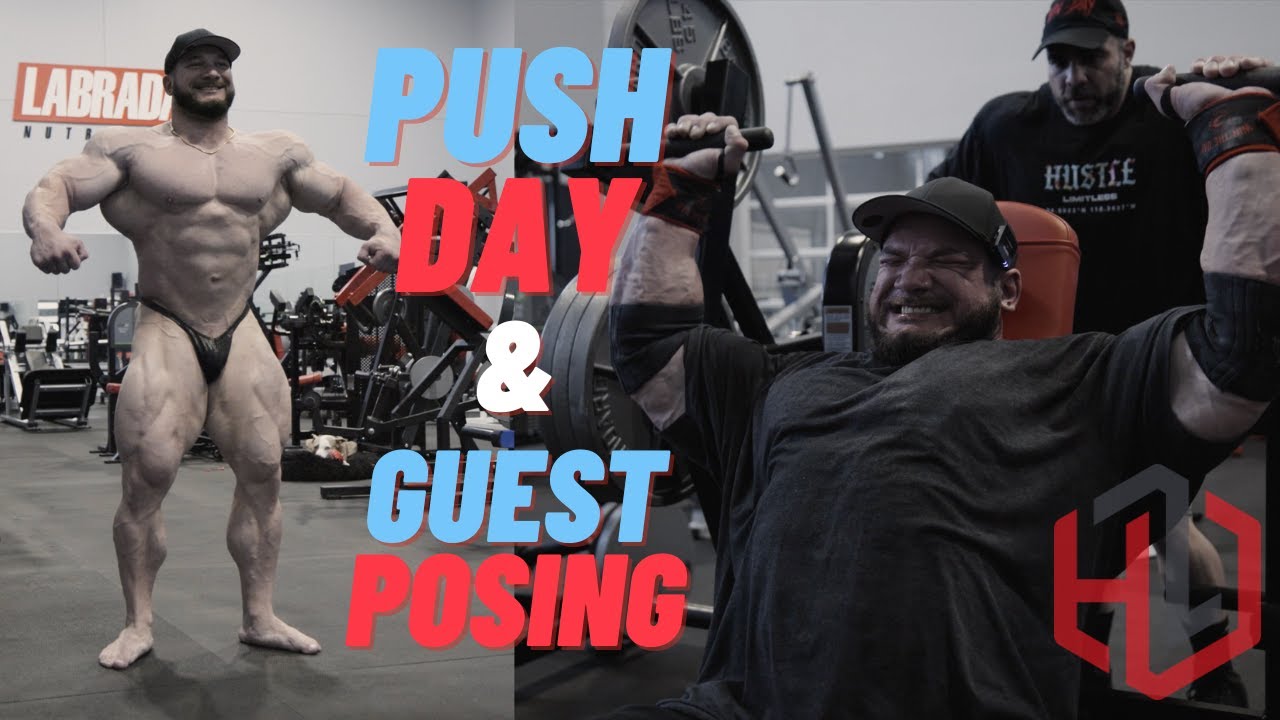 Push Day | Guest Posing | Hunter Labrada - YouTube