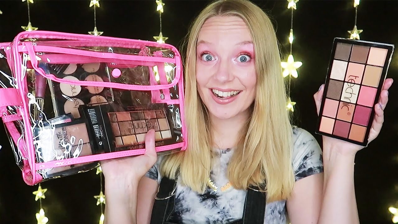 ASMR Makeup Haul + Makeover (Whispered) - YouTube