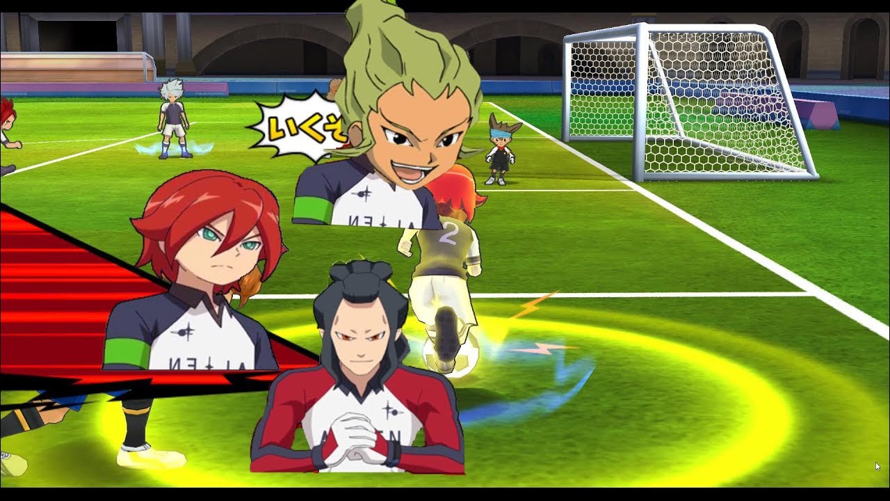 Inazuma Eleven Go Strikers 2013 Eisei Gakuen Vs Earth Eleven Wii 1080p ...