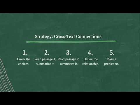 Cross-text connections — Worked example - YouTube