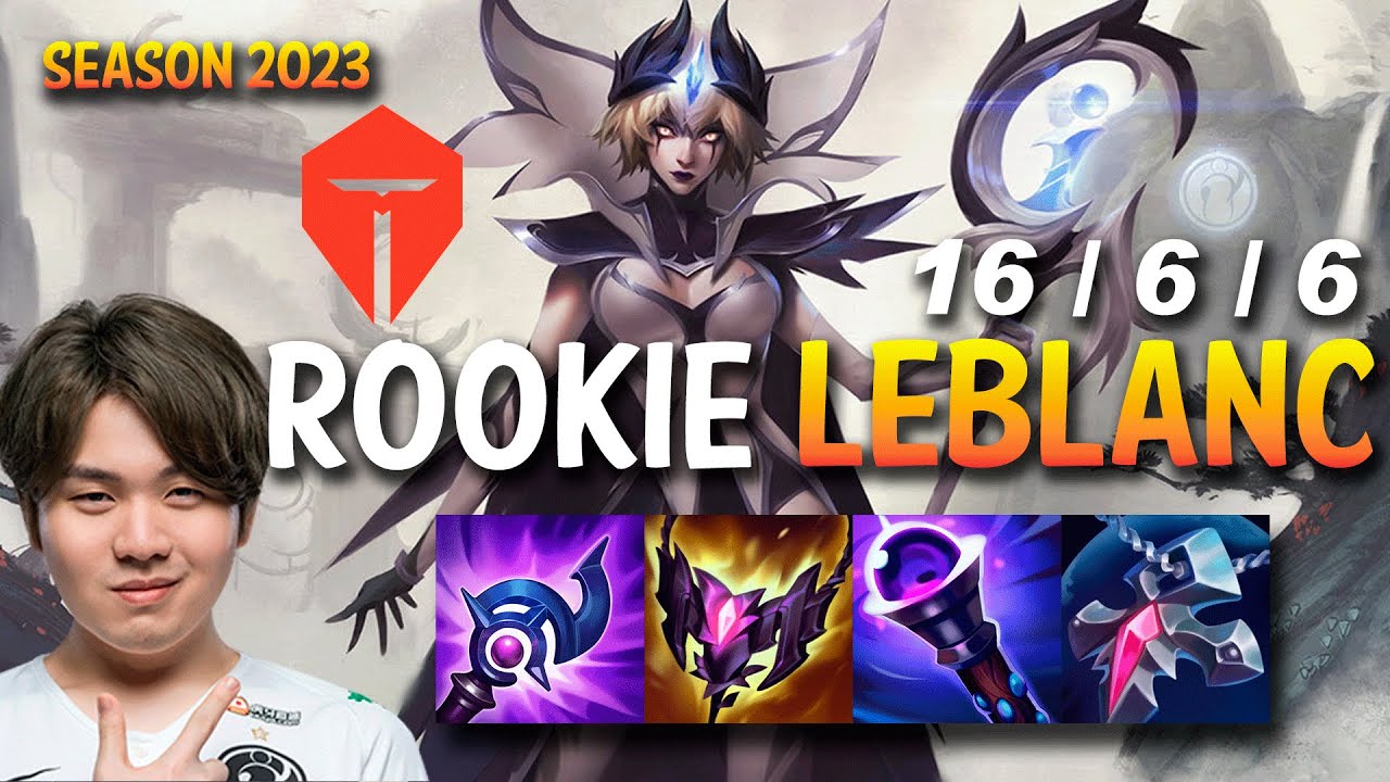 TES Rookie LEBLANC vs AHRI Mid - KR Ranked - YouTube