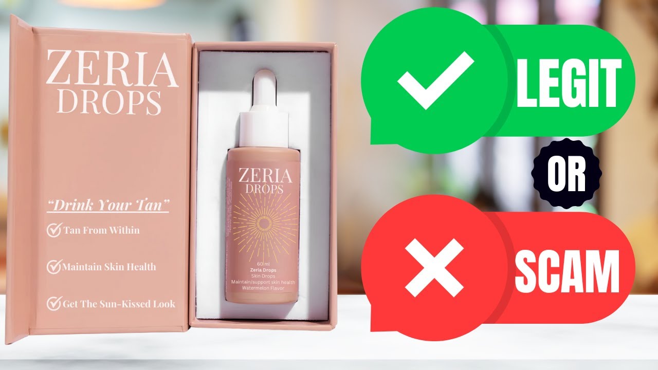 Zeria Tanning Drops Review | Legit or Overhyped Scam? - YouTube