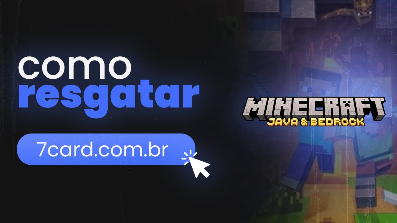 🔥 Como Resgatar Código Minecraft Passo a Passo de Forma Fácil e Rápida ...