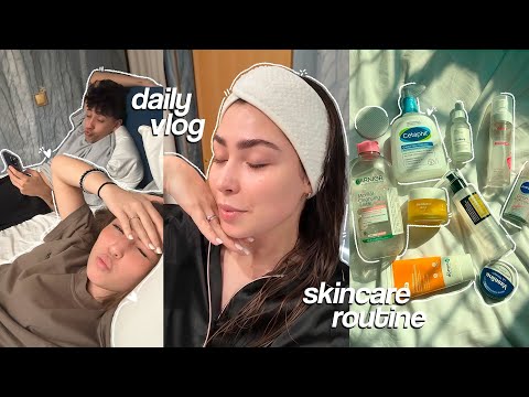 DAILY VLOG | ROTINA DE SKINCARE + DICAS 🌸✨💕