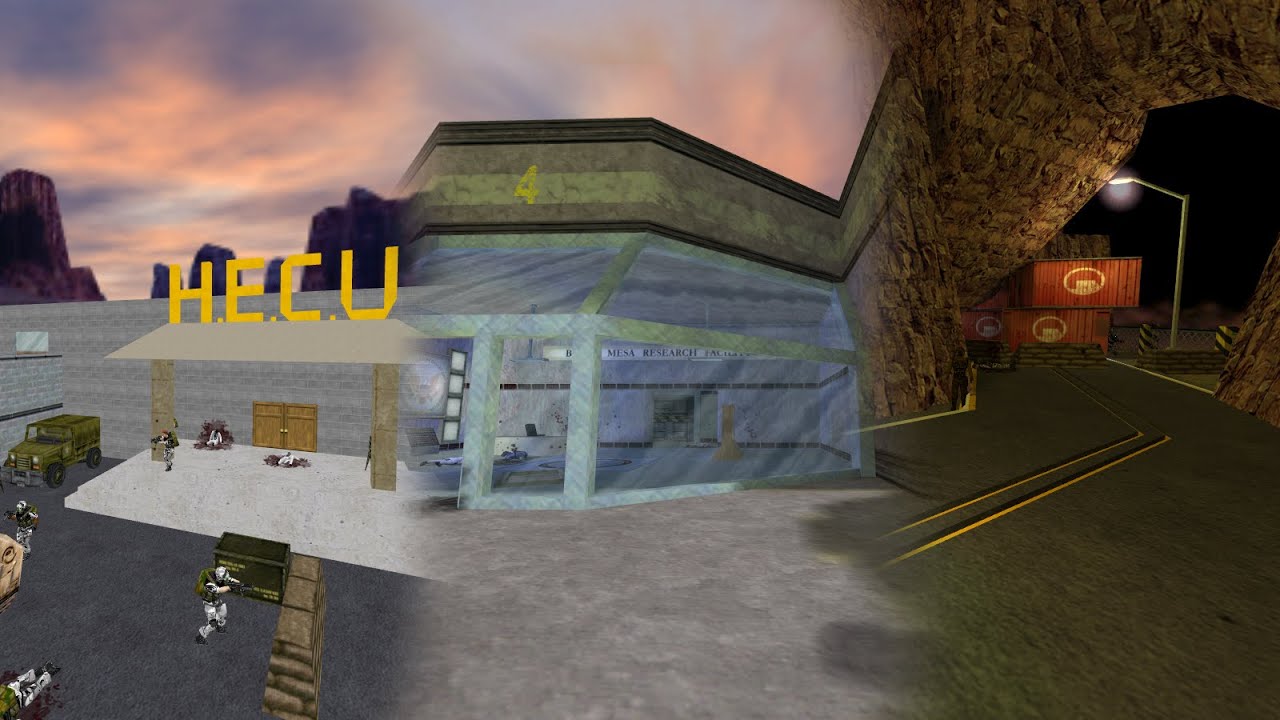 Playthrough of some short Half-Life maps/mappacks - YouTube