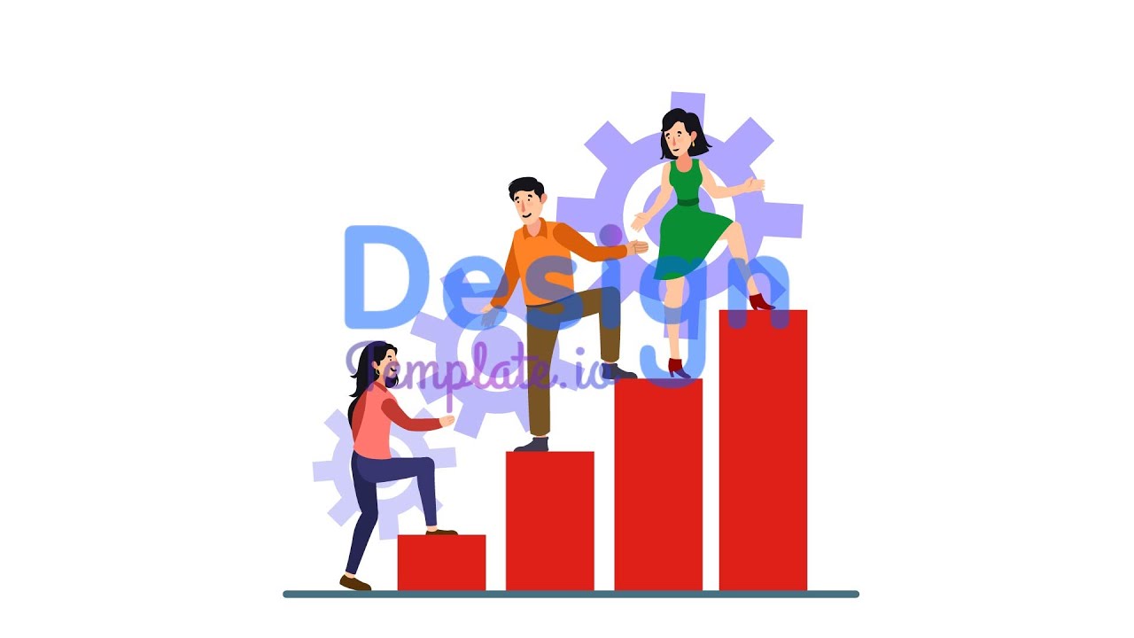 Team Work Cycle Animation Scene After Effects Templates - YouTube