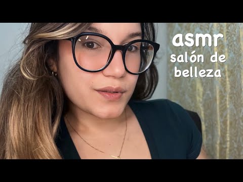 asmr ATENCIÓN PERSONAL + Te Peino + Te Maquillo 😴 Ari ASMR español ...