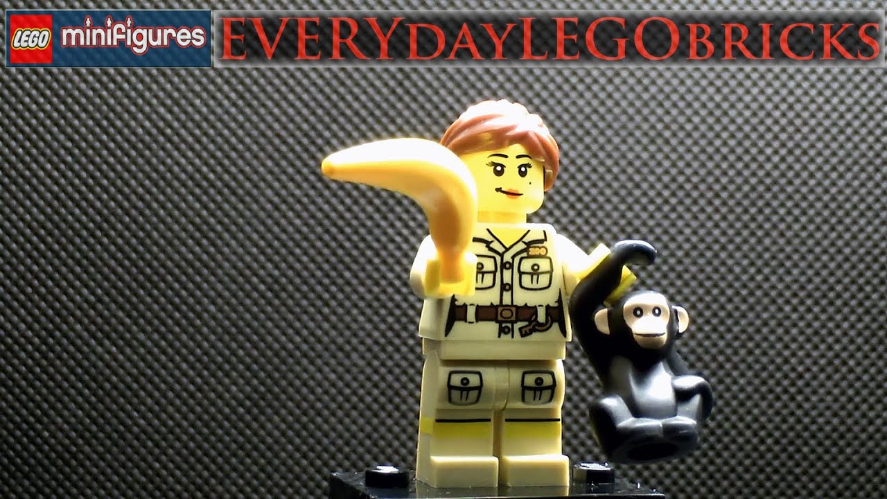 LEGO 8805 Minifigures series 5 Zookeeper - YouTube