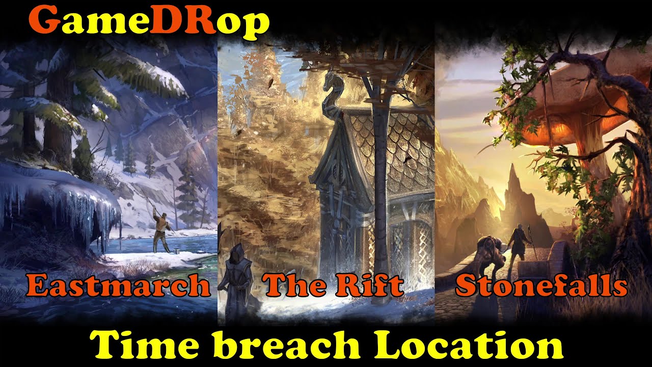 Psijic Order Time breach 🌄 Map Location Eastmarch / The Rift ...