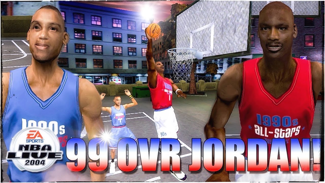NBA Live 2004 in Crispy 4KHD 60FPS!!! Reggie Miller vs. 99 OVR Michael ...