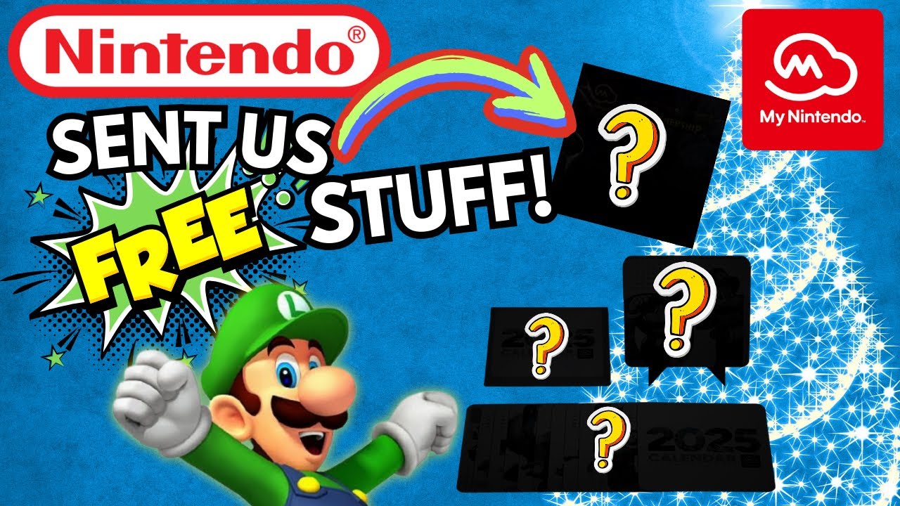 HOW TO GET FREE NINTENDO MERCHANDISE | MY NINTENDO REWARDS - YouTube
