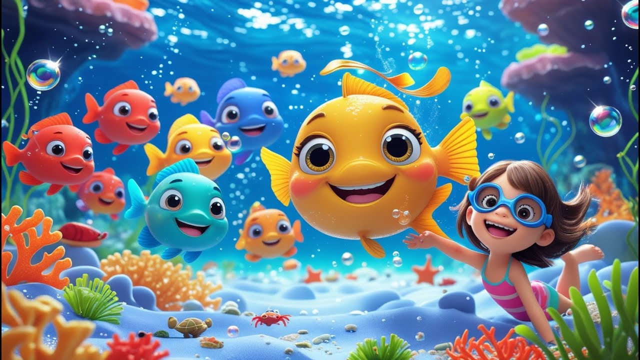 The Fish Song | Song For Kids | Children Song | Nursery Rhymes & Kids ...