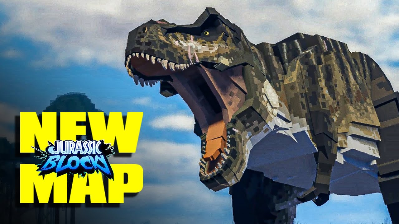 Jurassic Blocky Anniversary Update! | New Map Revealed - YouTube