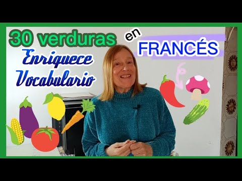 Cómo se llaman las verduras en francés - YouTube