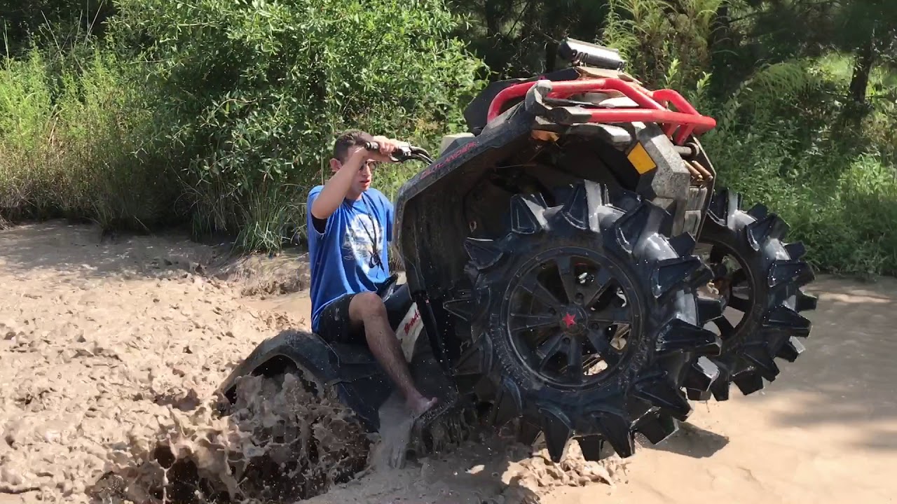 Can Ams water riding at sabine atv park 2017 CMR Race Weekend - YouTube