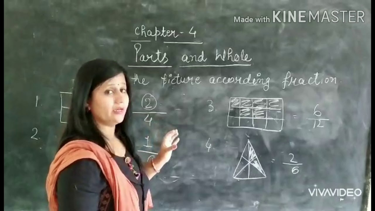 Maths , class -5 , chapter -4 "Parts and Whole" (part -2) - YouTube