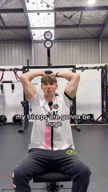 Triceps Enlarging Exercise 🦾 - YouTube