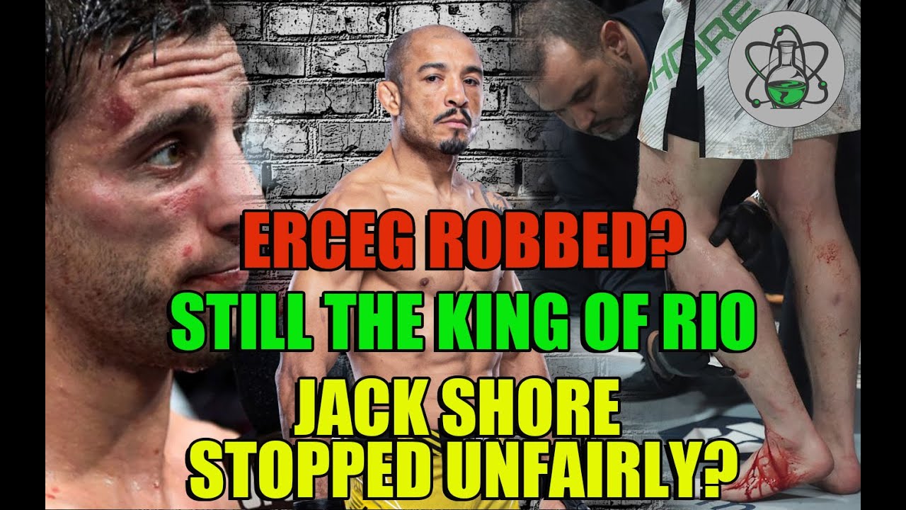 STEVE ERCEG ROBBED?!? Jake Shore Stopped Too Soon! UFC301 Review - YouTube