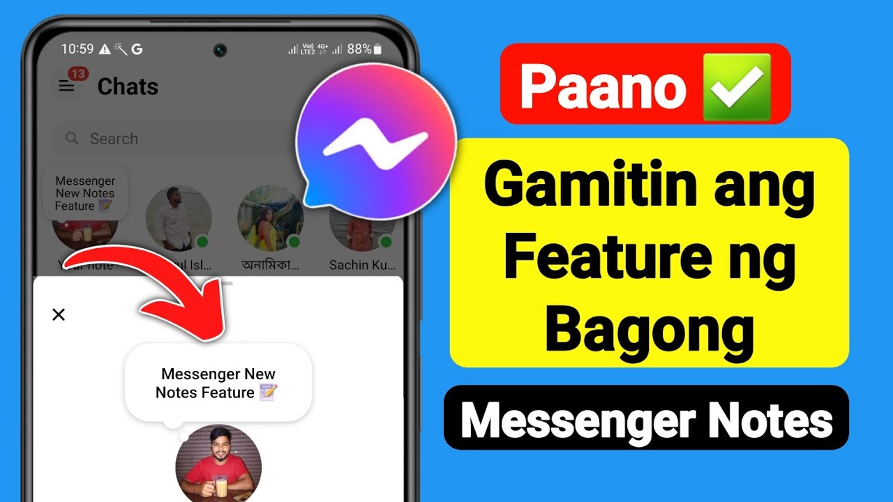 Paano Gamitin Ang Feature ng Bagong Messenger Notes (2023) | Bagong ...