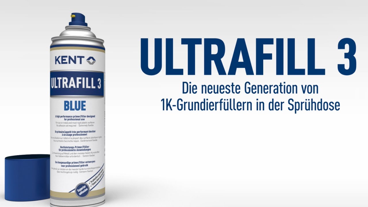 Ultrafill 3 - Neueste Generation von Grundierfüllern - YouTube