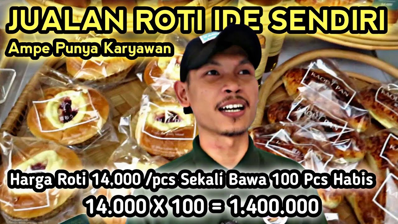 Ide Jualan Makanan Kekinian Jualan Roti Ide Sendiri, Usaha Anak Muda ...