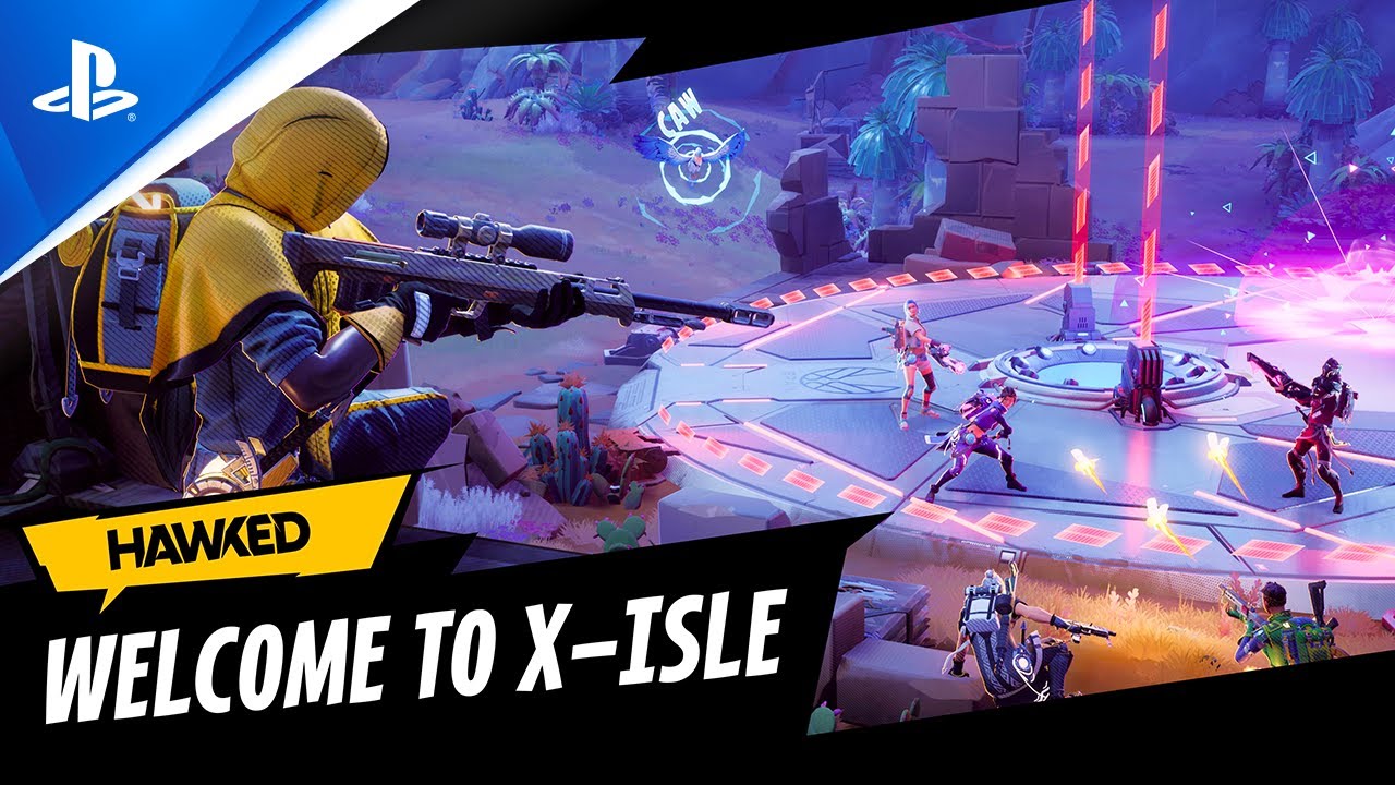 HAWKED - Trailer de bienvenue sur X-Isle - 4K | PS5, PS4 - YouTube