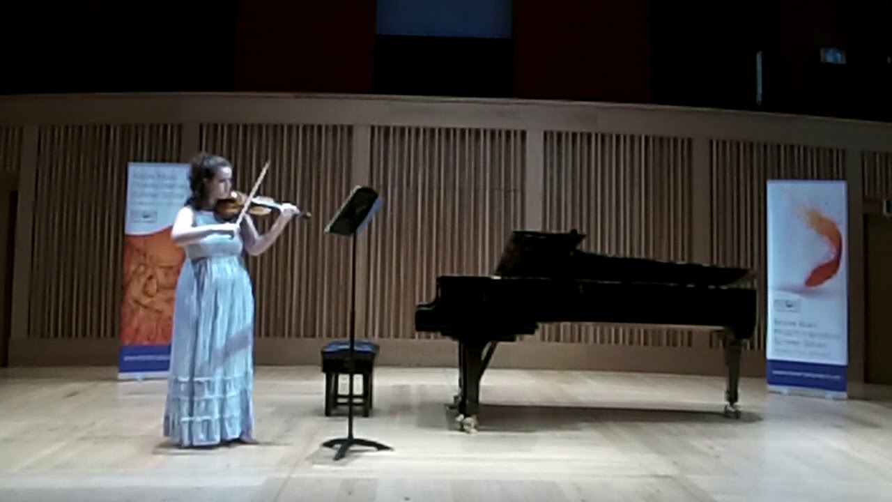 YSAYE:Solo Sonata No.2 "Obsession":Elizabeth Gange,violin ...