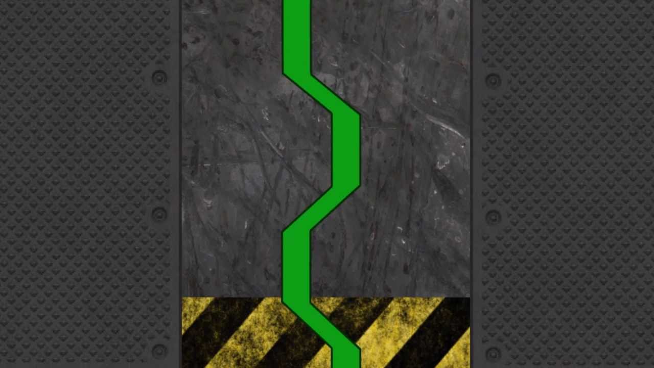 steel door opens and closes - green screen effect - YouTube