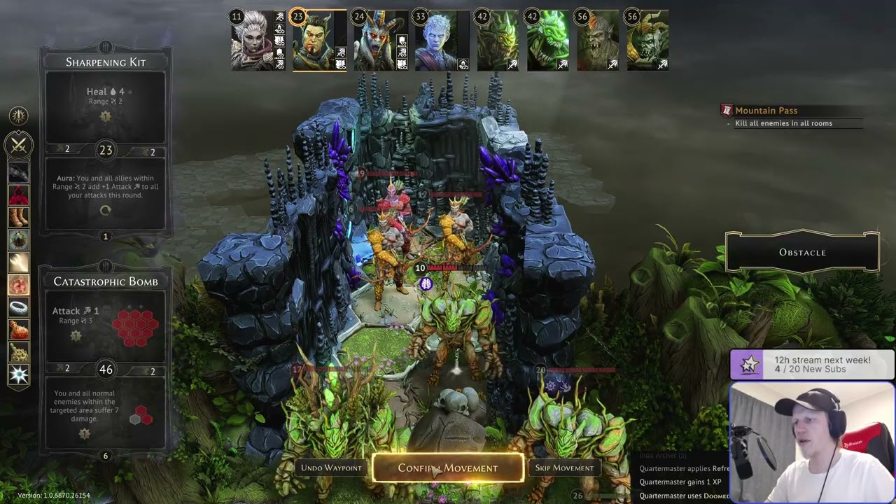 Part 41 "Mountain Pass" Quartermaster, Sunkeeper, Berserker ...