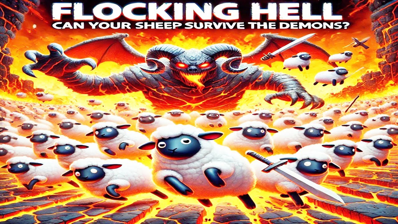 Sheep 🐑 Vs 👹 Demons? Flocking Hell is Pure Madness! - YouTube
