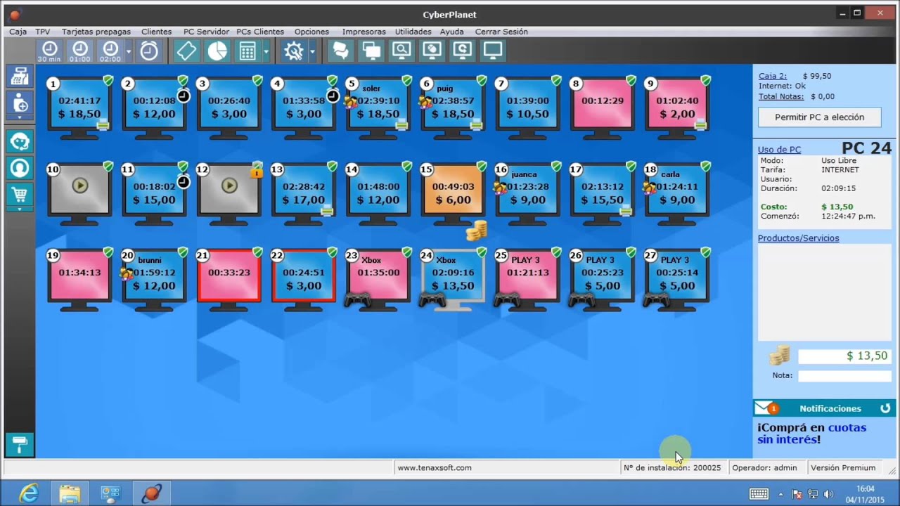 CyberPlanet - TPV (Terminal punto de venta) Local - YouTube