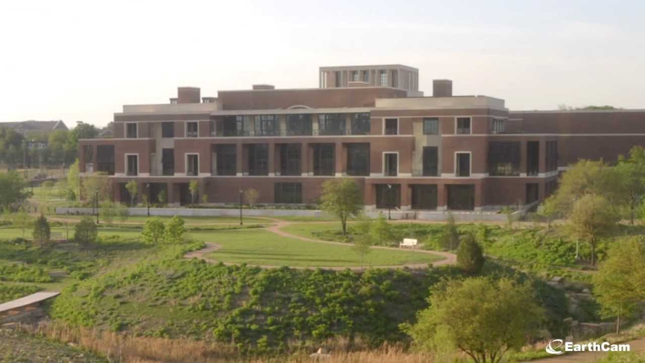 George W. Bush Presidential Center Construction Time-Lapse - YouTube