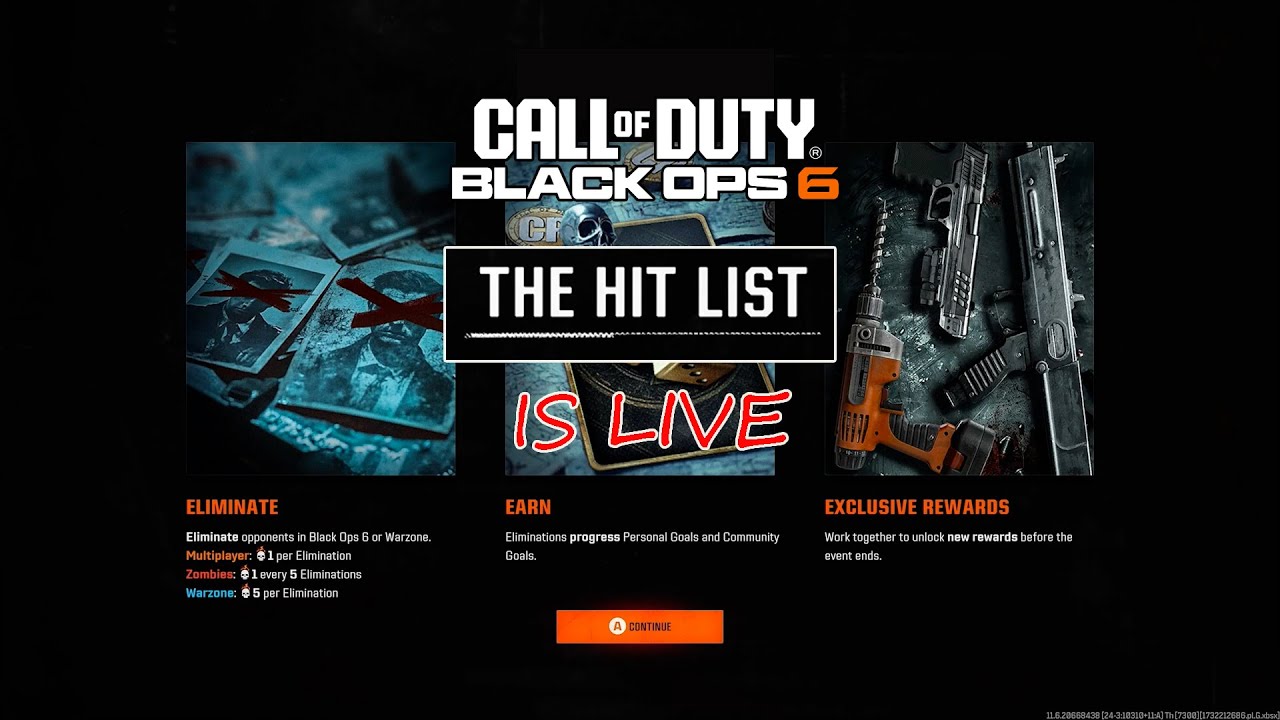 BO6 Hit List Is Live - YouTube