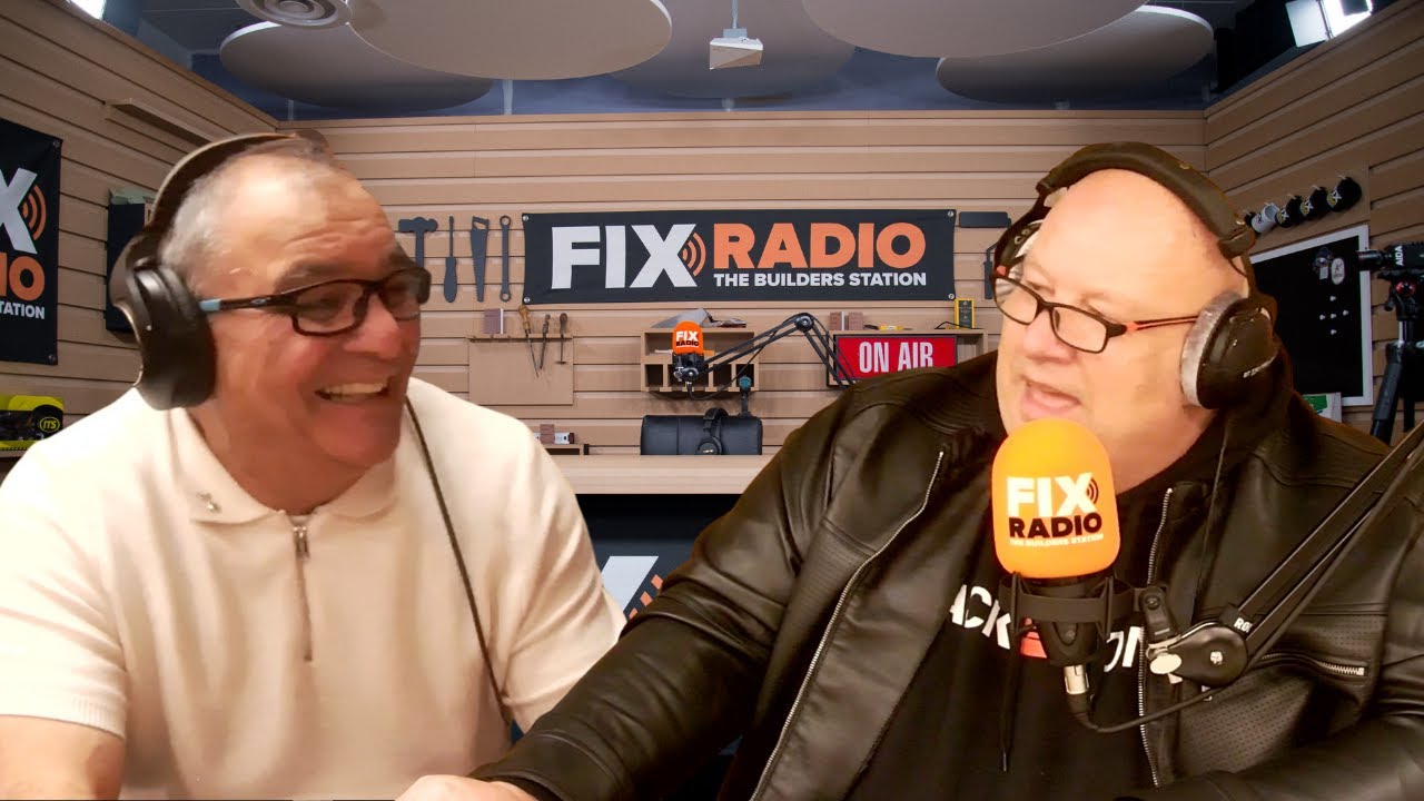 DIY SOS hero Billy Byrne sits down with Fix Radio's Clive Holland - YouTube