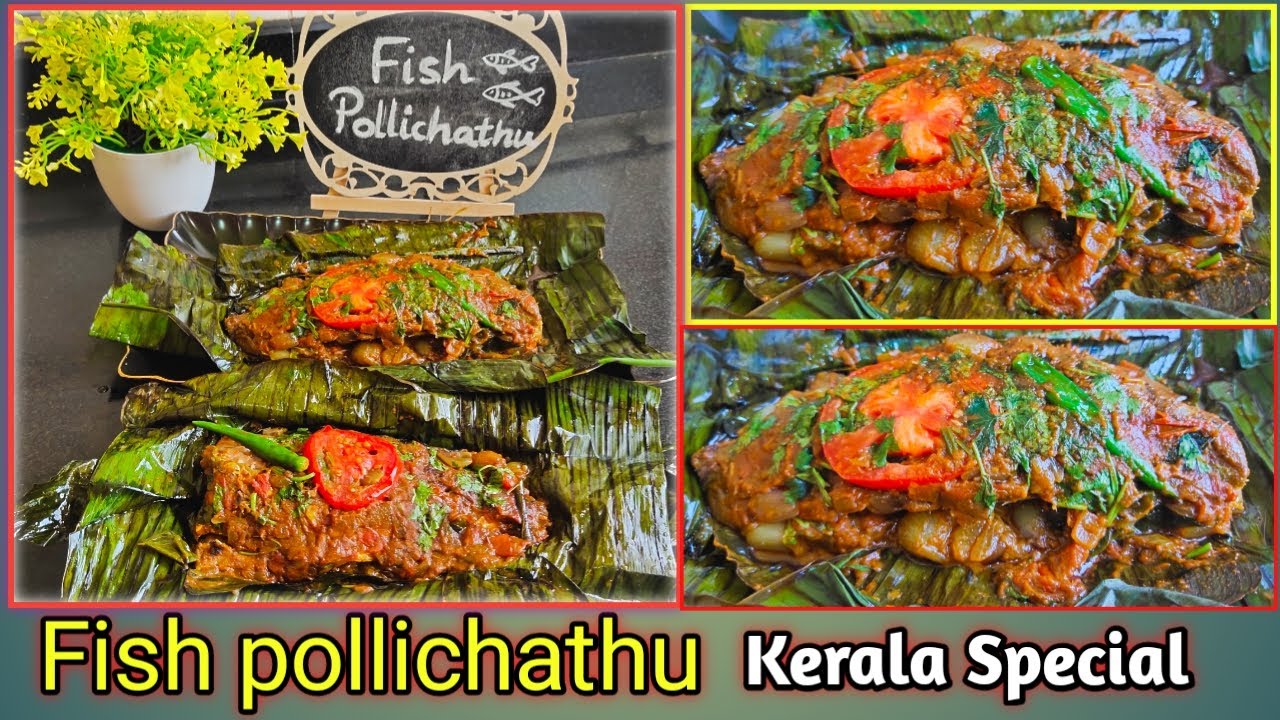 Fish Pollichathu (Kerala Style) - YouTube