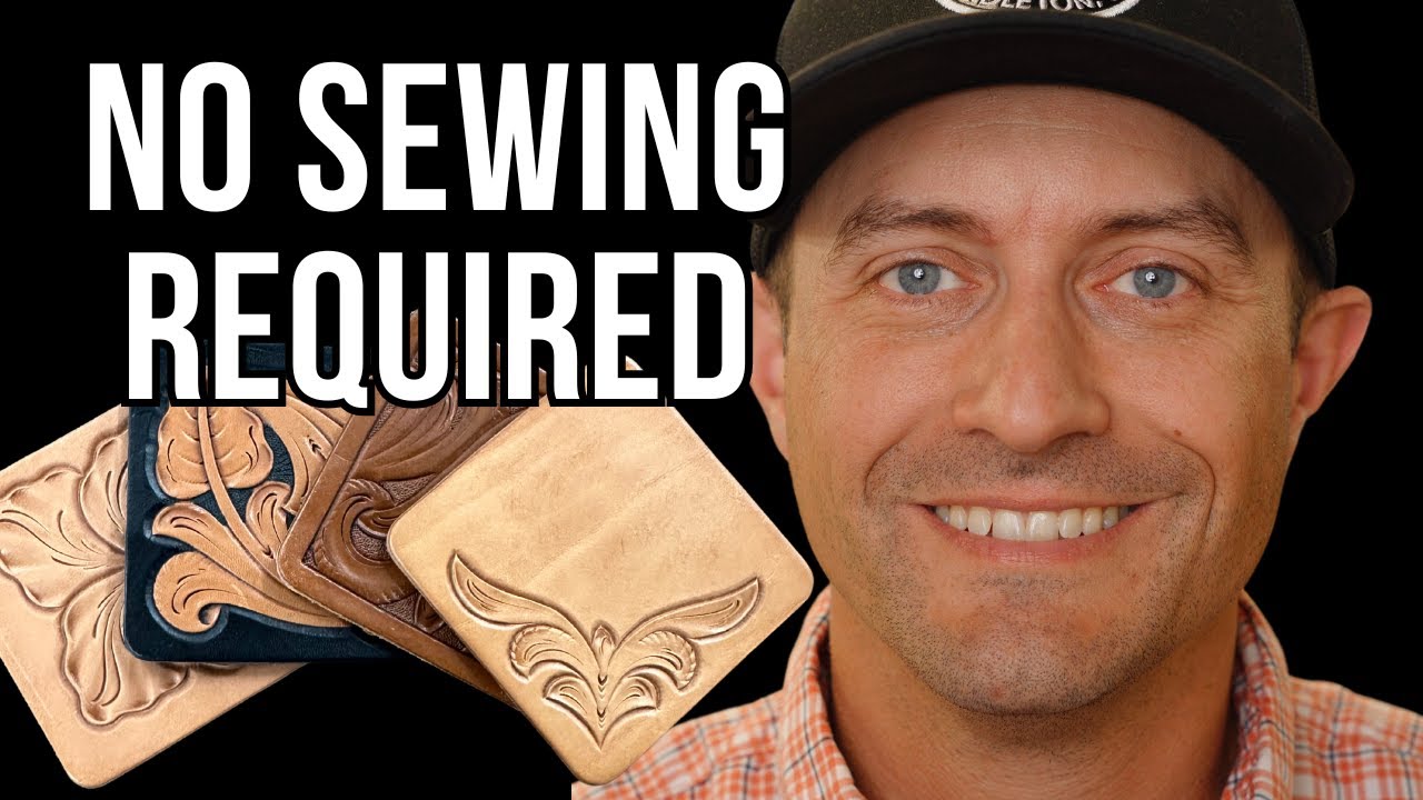 The Best Beginner Leather Tooling Project - YouTube
