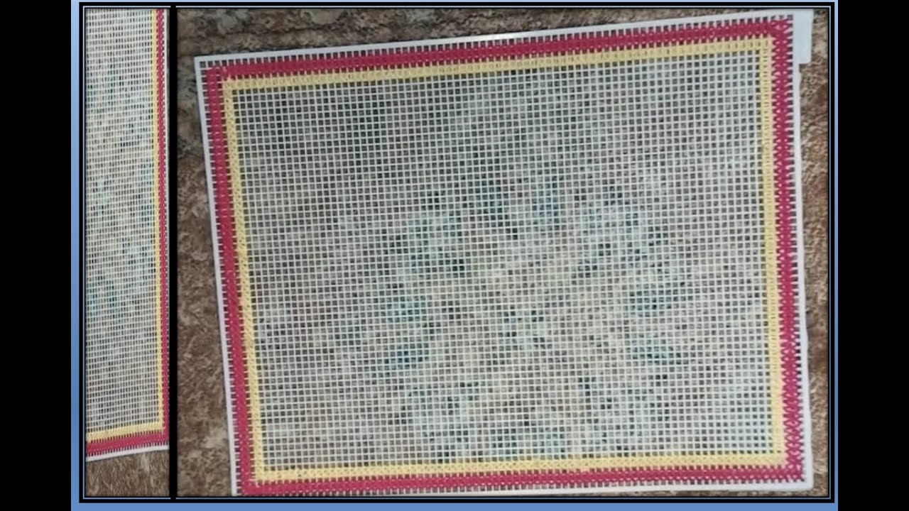 Easy and beautiful table mat for beginners// - YouTube