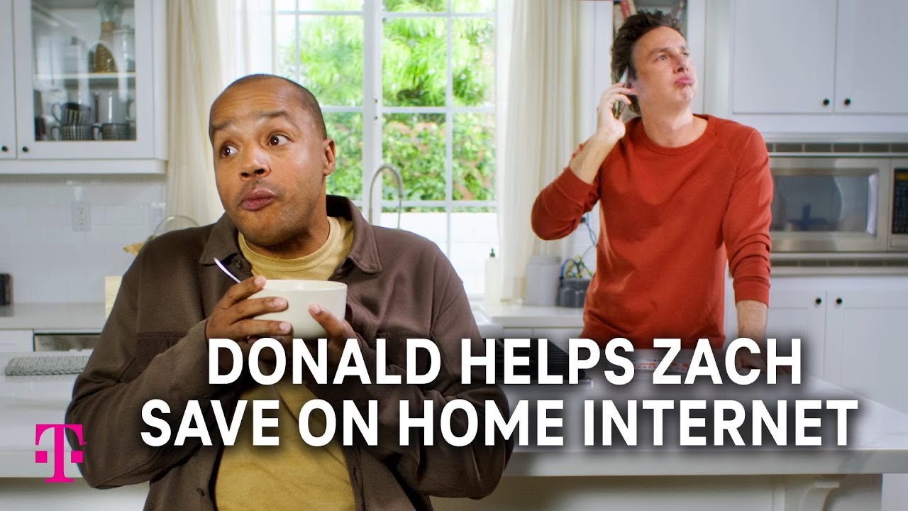 Donald Faison Gets Zach Braff to Switch to T-Mobile Home Internet | T ...
