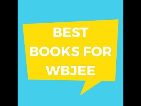 Best Books for preparation of WBJEE - YouTube