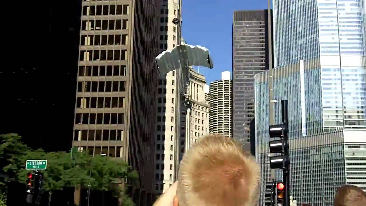 Trump Tower Jump Transformers 3 Live Action - YouTube